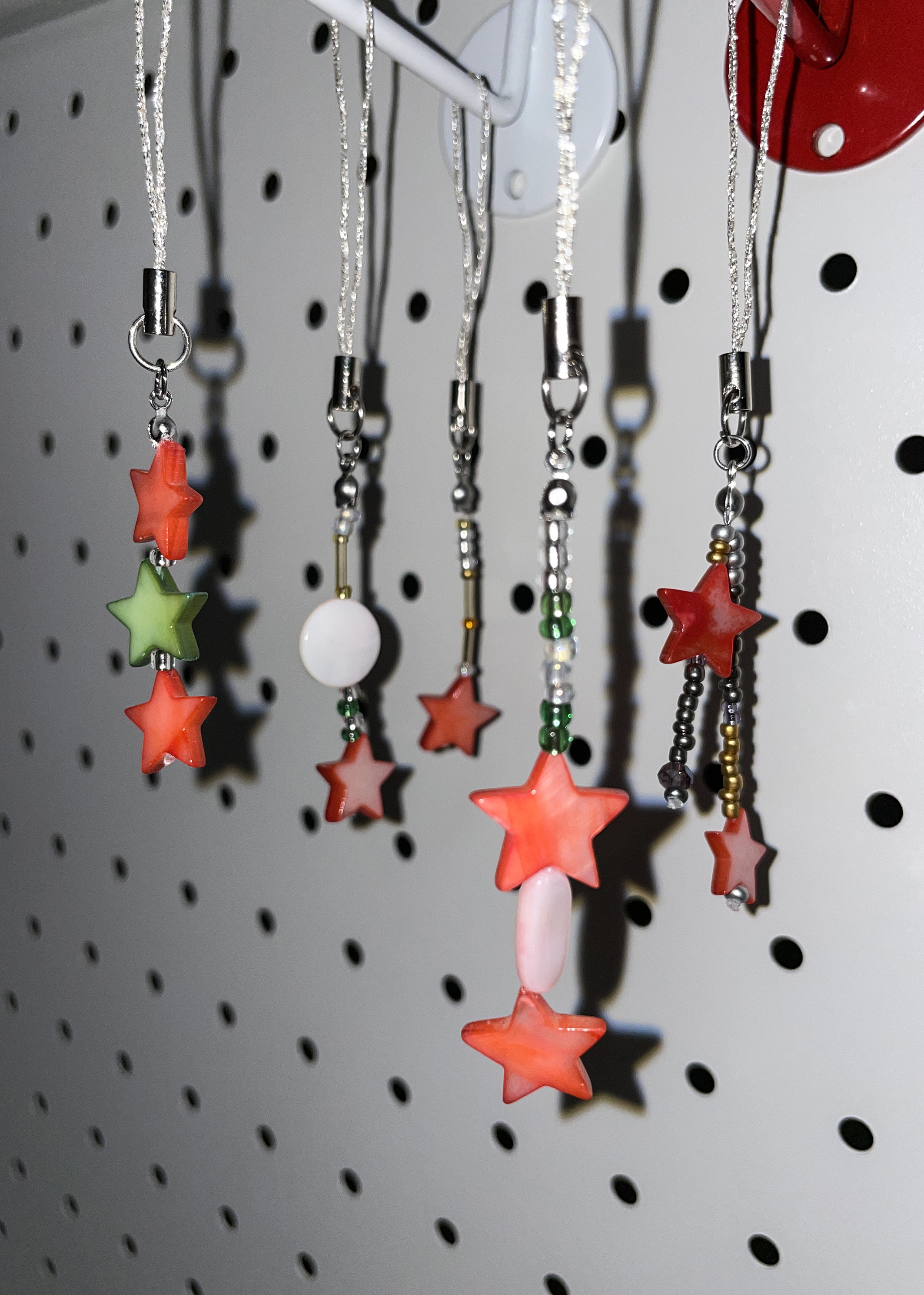 red twinkle keyring
